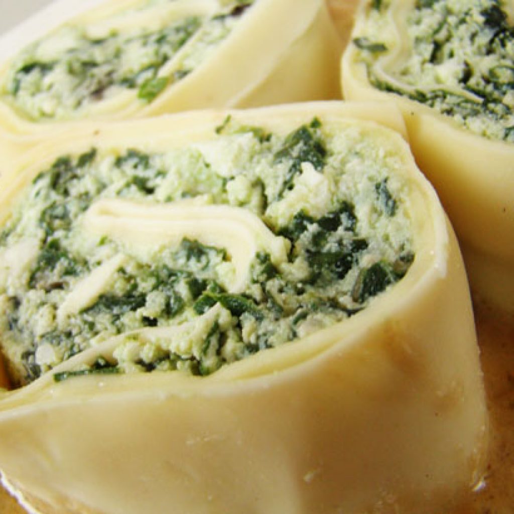 Rondelli de Ricota e Espinafre ao Funghi (uma receita para uma amiga ...